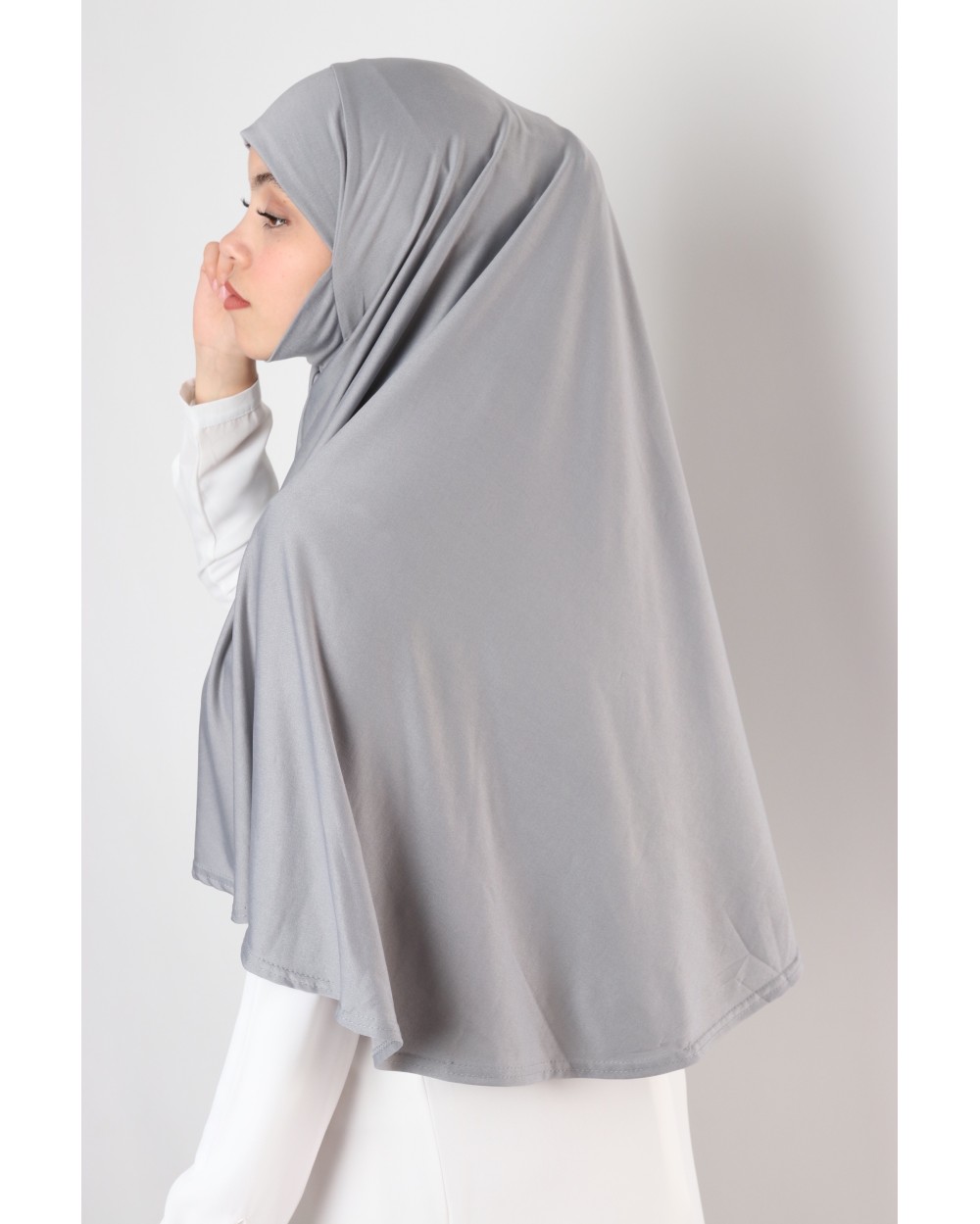 Hijab one piece chin cover