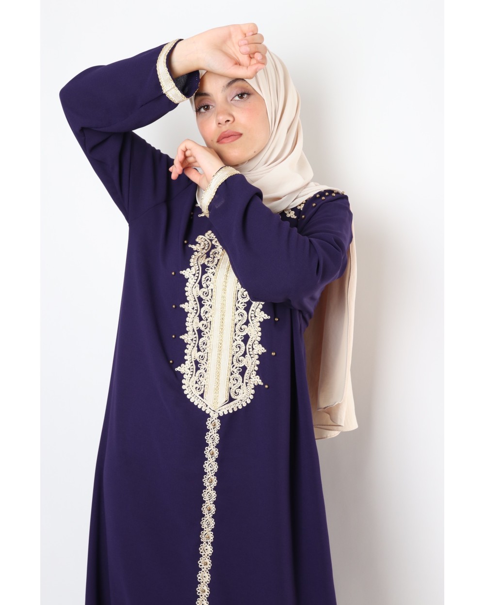 Abaya brodée Halima