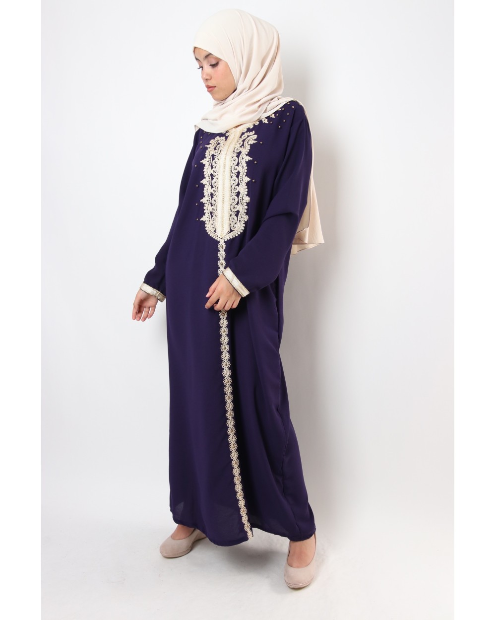 Abaya brodée Halima