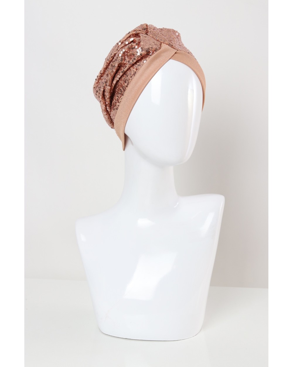 Bonnet turban à enfiler femme musulmane hijab moderne style 2022