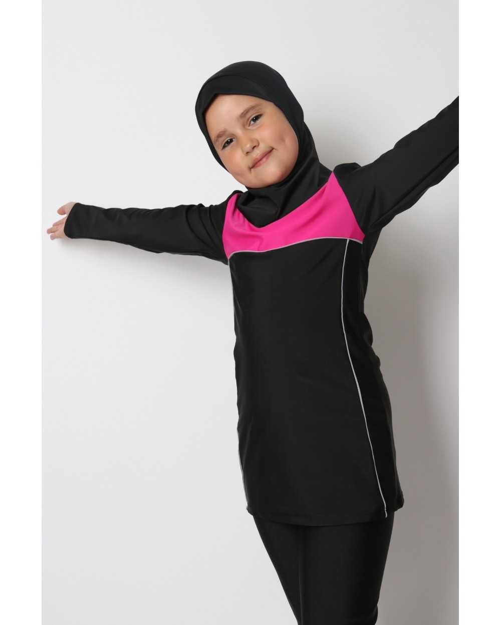 Burkini Soumaya child Color Black Size 10 years Color Black Size 10 years