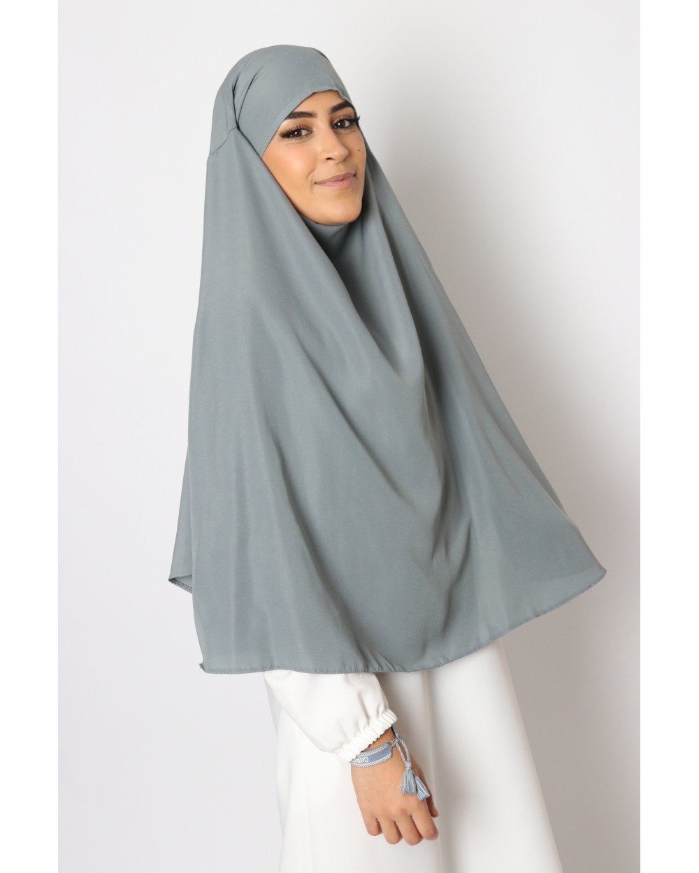 Khimar Royal Mimoza Color Light Grey Color Light Grey