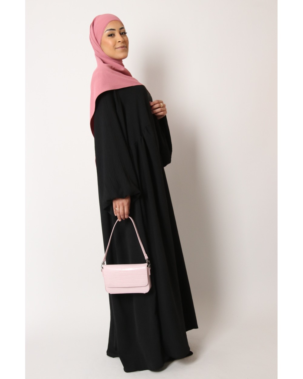 Abaya puff sleeves Jazz Oumi