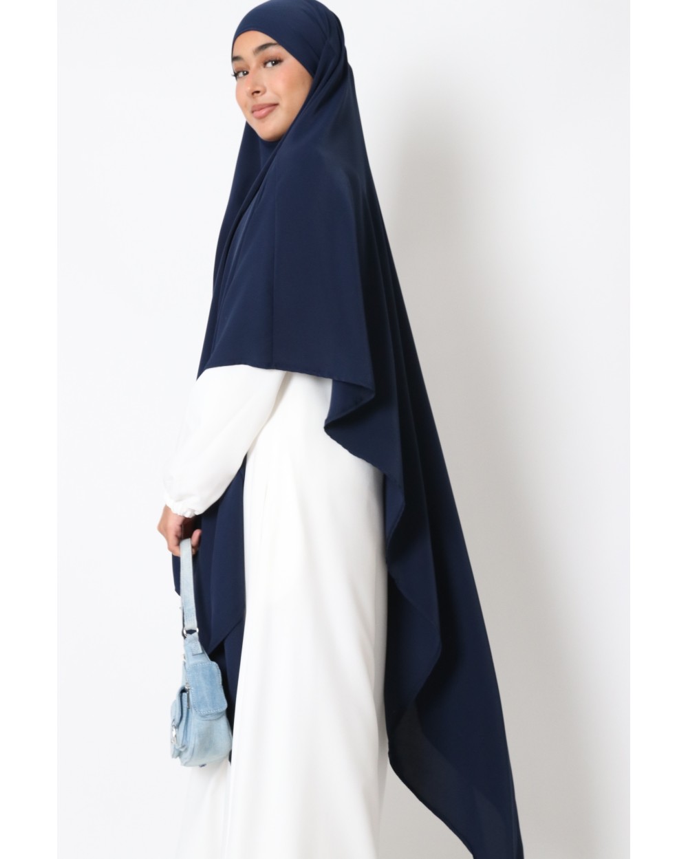 Long khimar madina silk